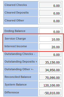 PSA L&P - Bank Reconciliation: When do Interest Income and Service ...