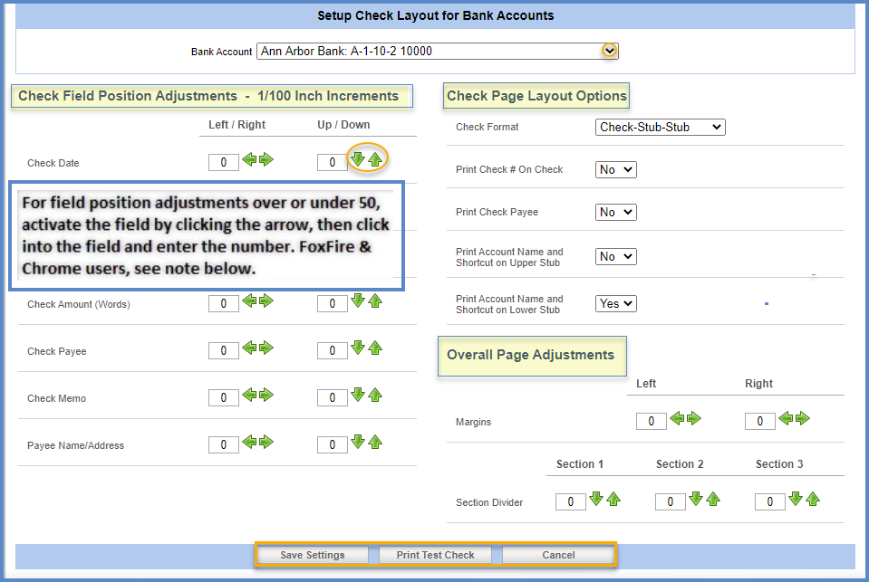 PSA Getting Started - Checks: How to set up the check layout and how to ...