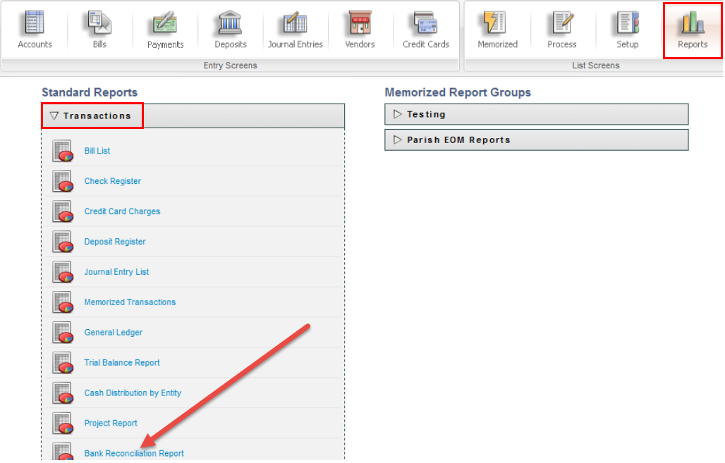 PSA L&P - Bank Reconciliation: How to get a list of outstanding checks ...